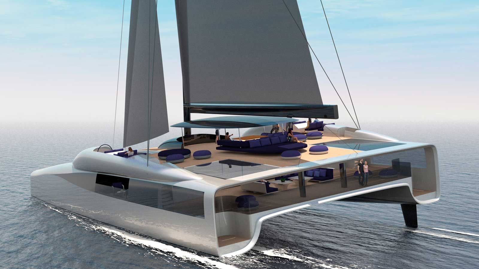 New 30 metre superyacht catamaran revealed